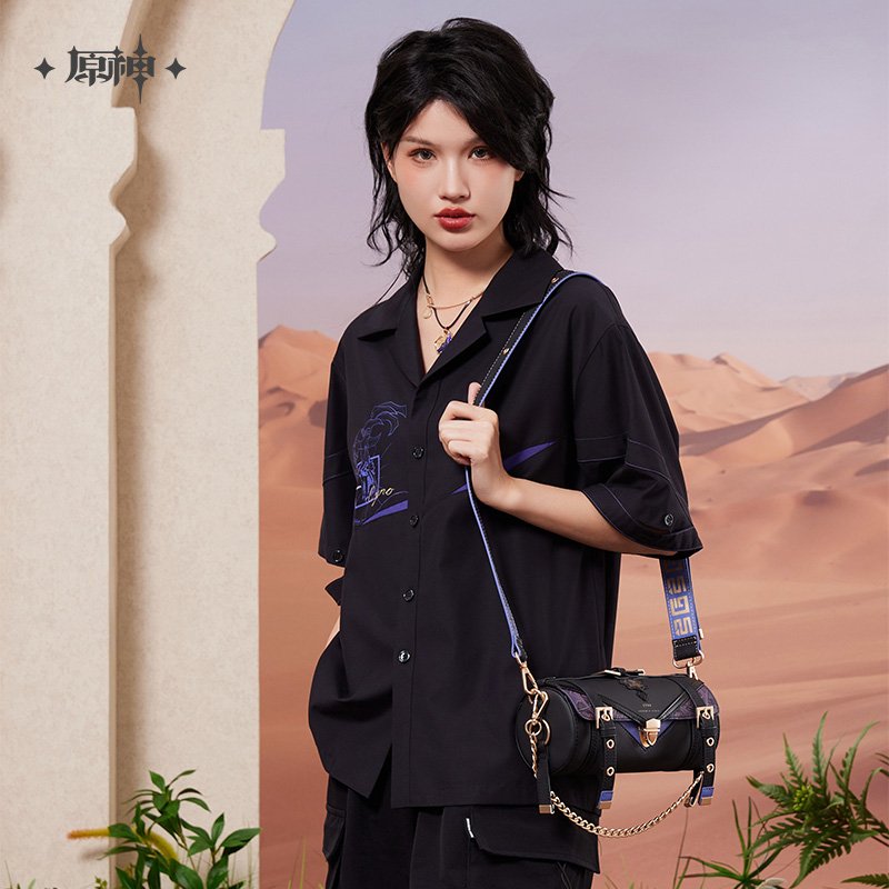 Cyno Theme Impression Series Cylindrical Bag – Genshin Impact - Tsuki Honey