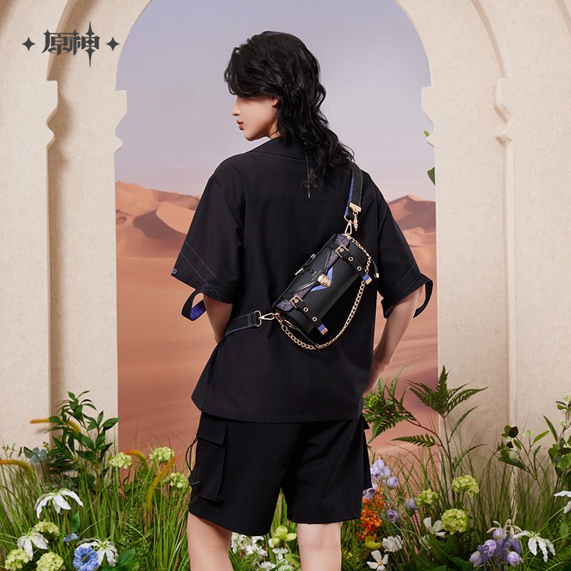 Cyno Theme Impression Series Cylindrical Bag – Genshin Impact - Tsuki Honey