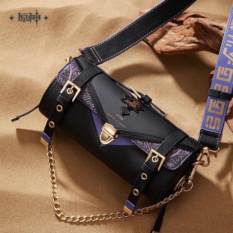 Cyno Theme Impression Series Cylindrical Bag – Genshin Impact - Tsuki Honey