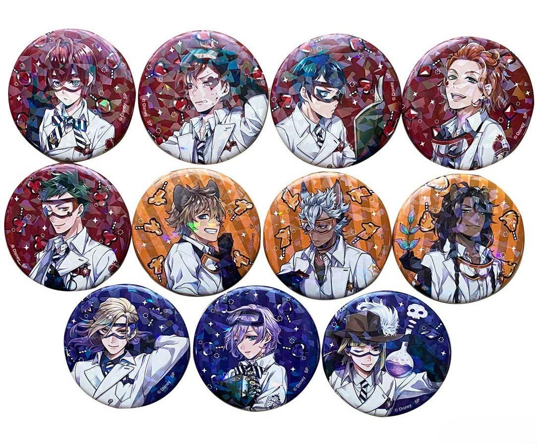 Disney Twisted Wonderland Badge Collection 3 Holo - Tsuki Honey