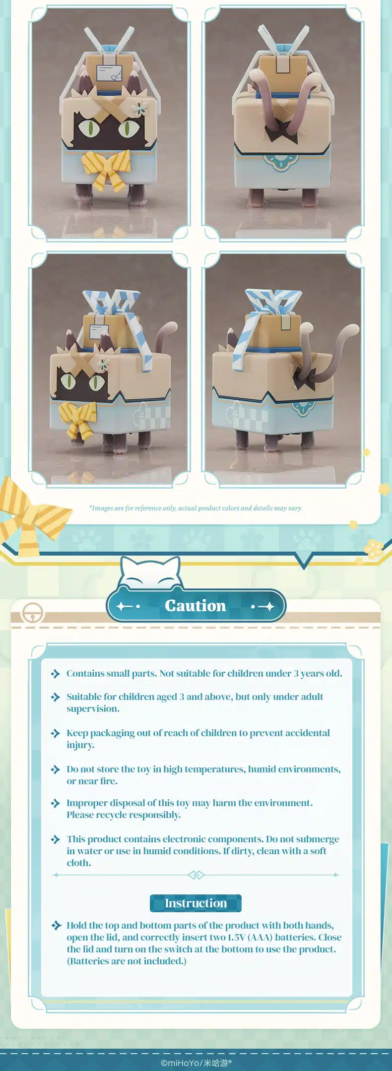 Kirara: NekoBox Express Toy - Genshin Impact - Tsuki Honey